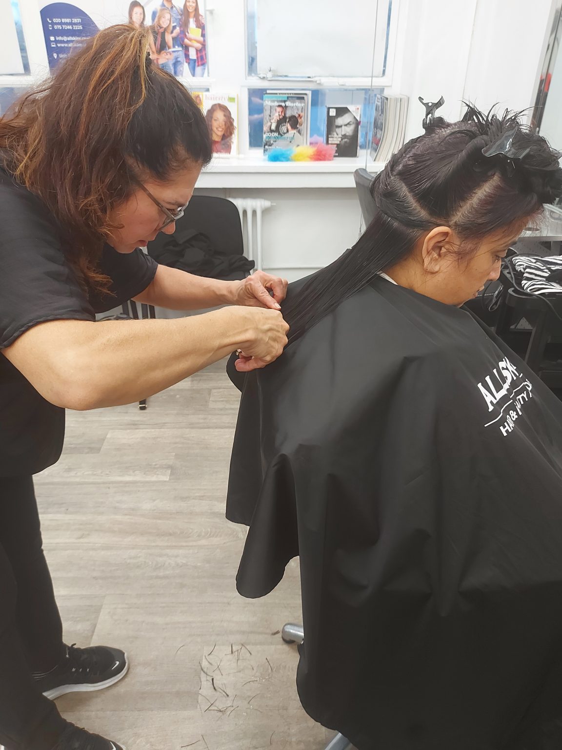 hairdressing and barbering course - ALLSKINS Training Academy